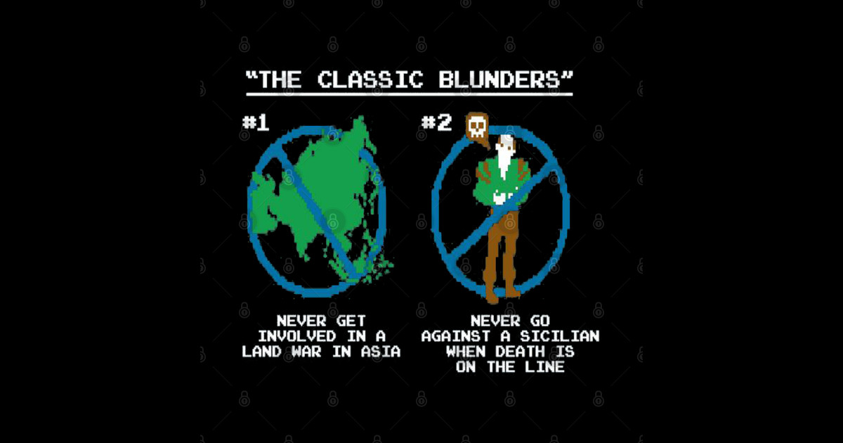 classic blunders - The Princess Bride - Magnet | TeePublic