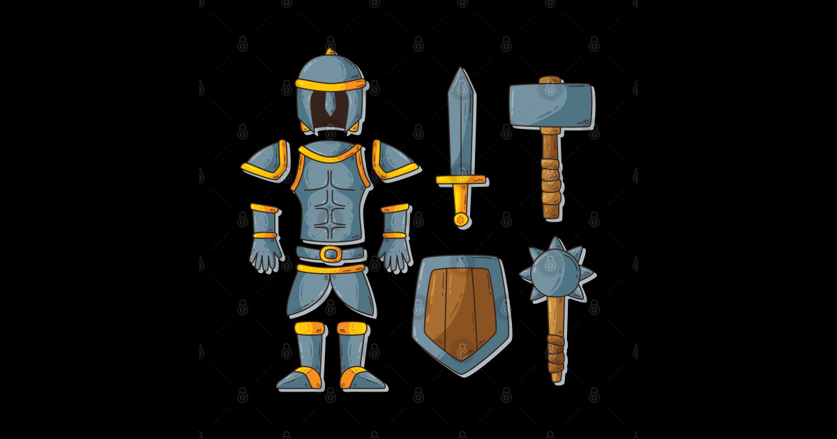 Medieval Armor - Medieval Armor - Sticker | TeePublic