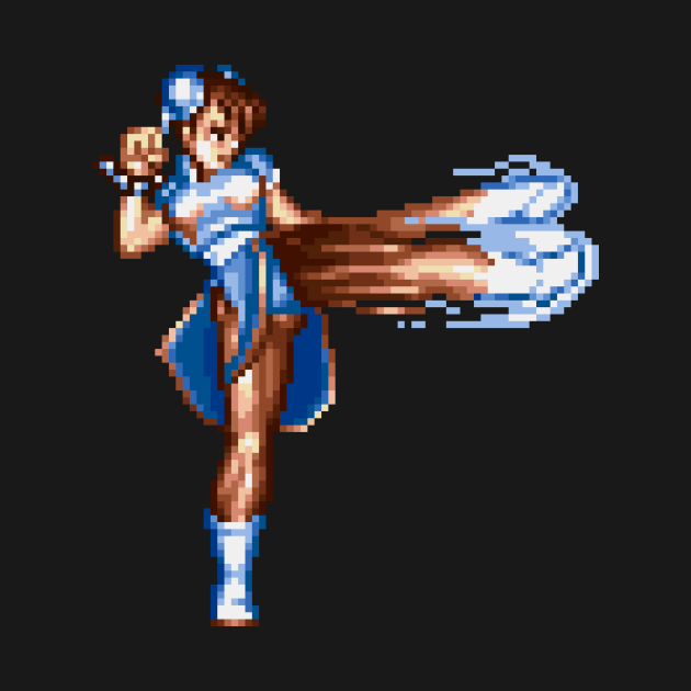 Chun Li - Street Fighter 2 - Pin | TeePublic