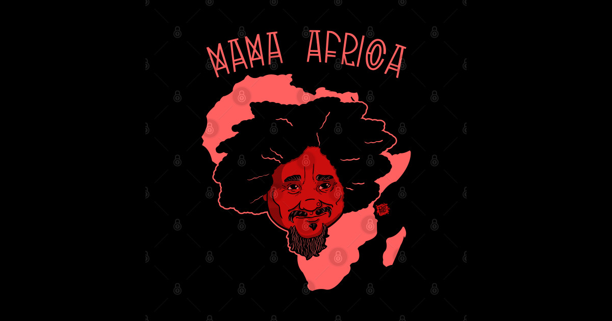 MAMA AFRICA - Chico Cesar - Sticker | TeePublic
