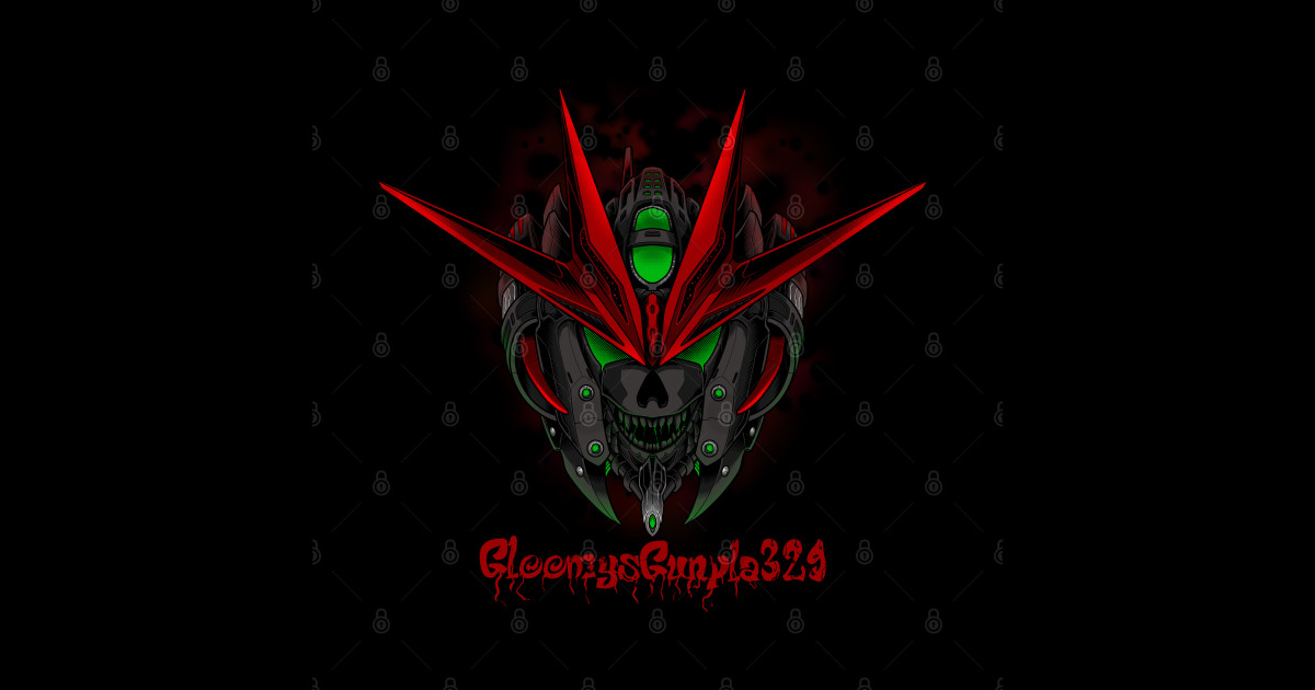 GloomysGunpla329 - Gunpla - Sticker | TeePublic