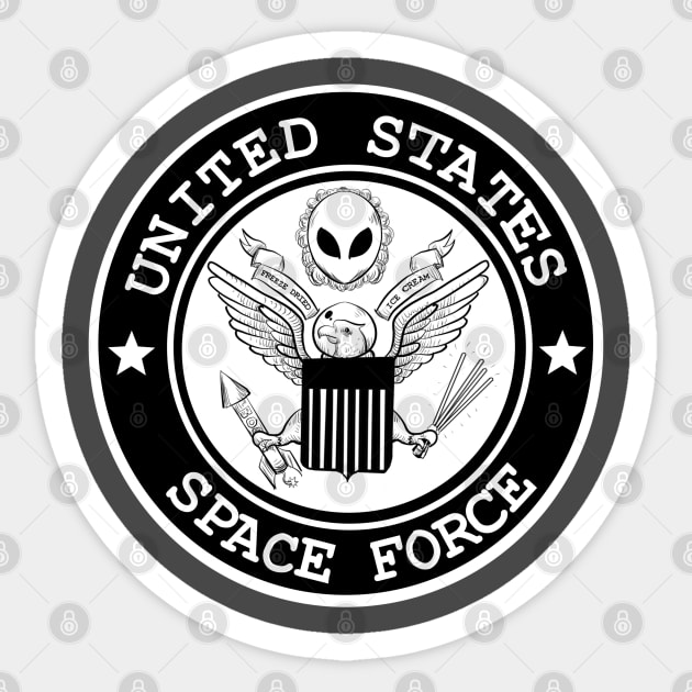 United States Space Force - United States Of America - Sticker | TeePublic