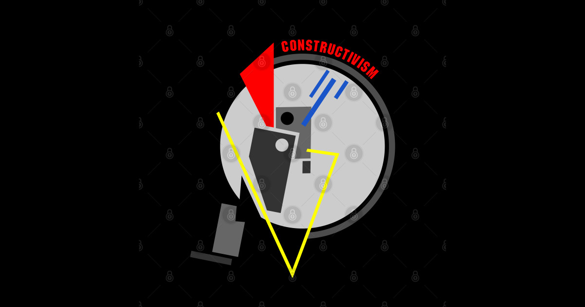 Geometrical constructivism. - Constructivism - Sticker | TeePublic