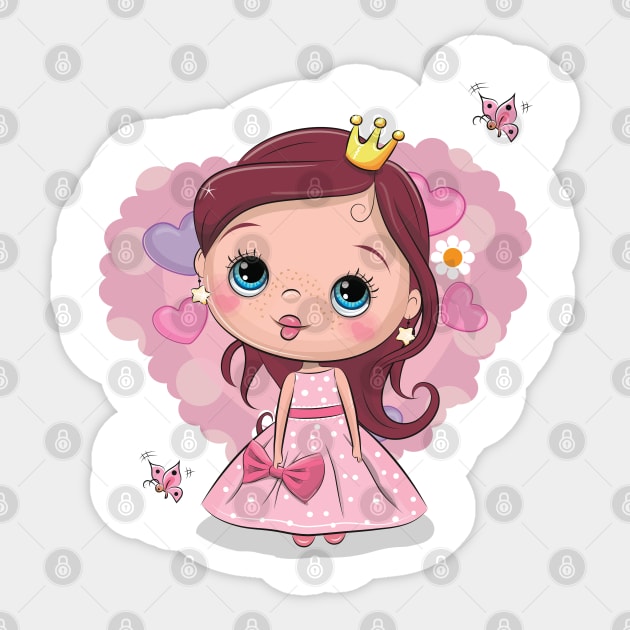 beautiful queen girl photo cartoon