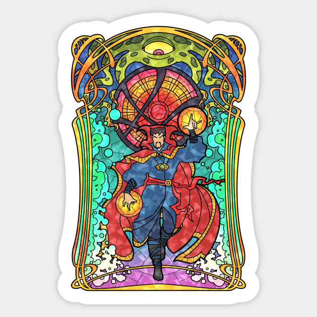 House of Strange - Doctor Strange - Sticker | TeePublic