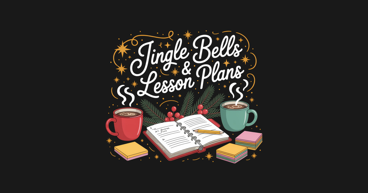 Jingle Bells & Lesson Plans Funny Christmas Teacher - Funny Christmas ...