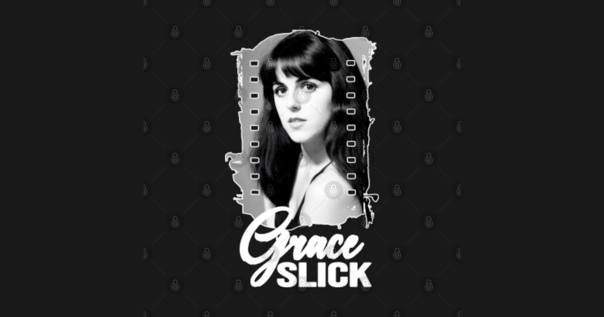 Grace Slick - Grace Slick - T-Shirt | TeePublic
