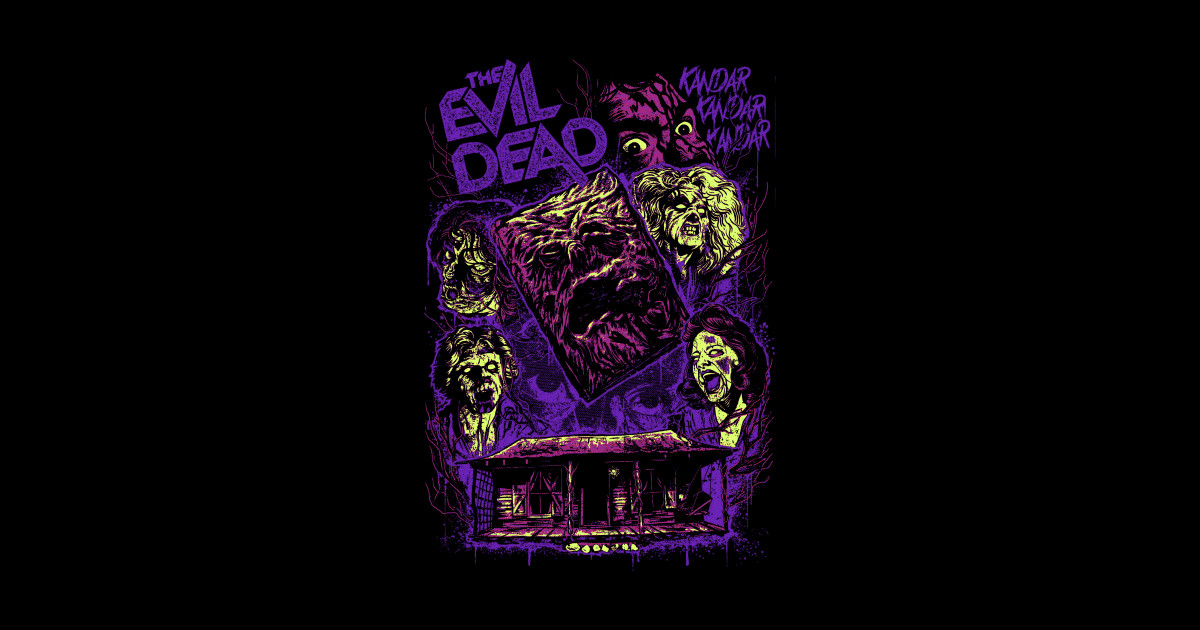 Evil Dead Classic Horror - Evil Dead - Sticker | TeePublic