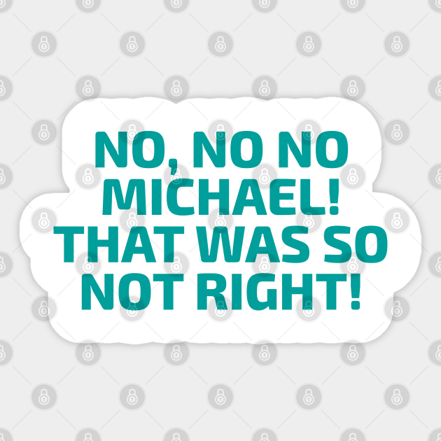 No No Mikey by Toto Wolff - Totowolff - Sticker | TeePublic