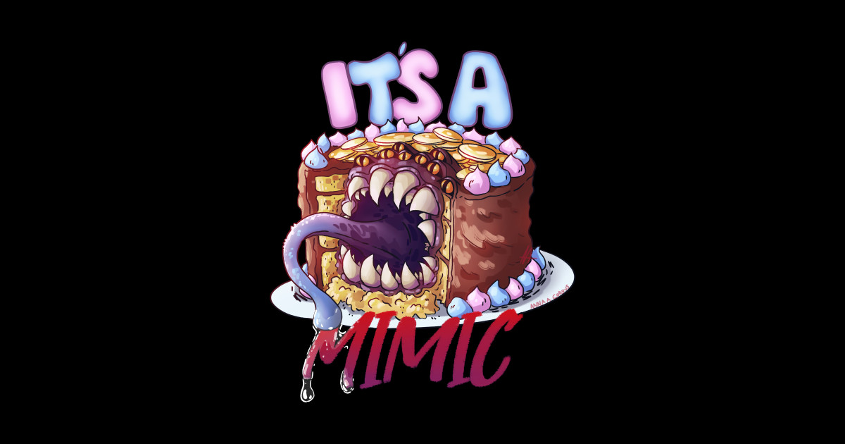 RPG Monster Reveal Cake - Fantasy Creatures - Posters and Art Prints ...