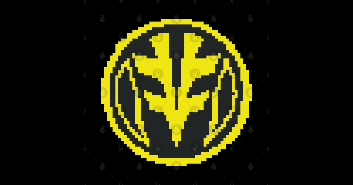 White Ranger 8 bit pixelart - White Ranger - Magnet | TeePublic