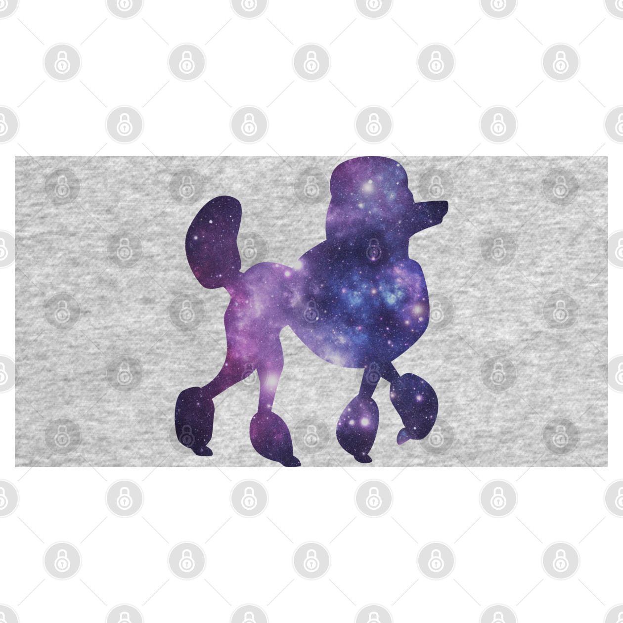 galaxy poodle - Poodle - Hoodie | TeePublic