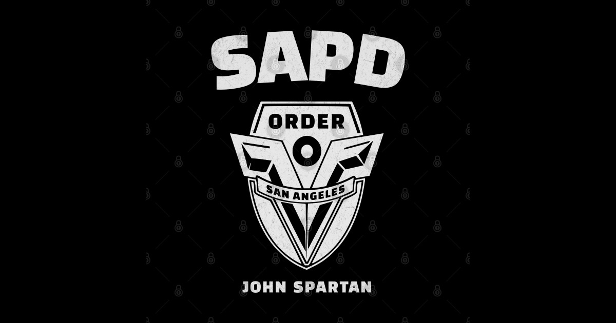 SAPD San Angeles Police Department - John Spartan - Demolition Man ...