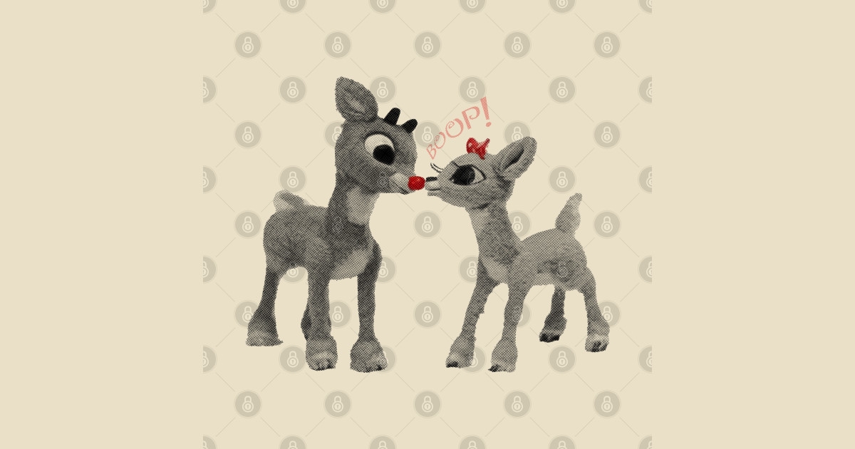 Rudolph The Red Nosed Reindeer Shirt Rudolph and Clarice M10011 ...