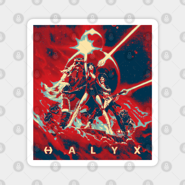 HALYX POP ART - Haylx - Magnet | TeePublic