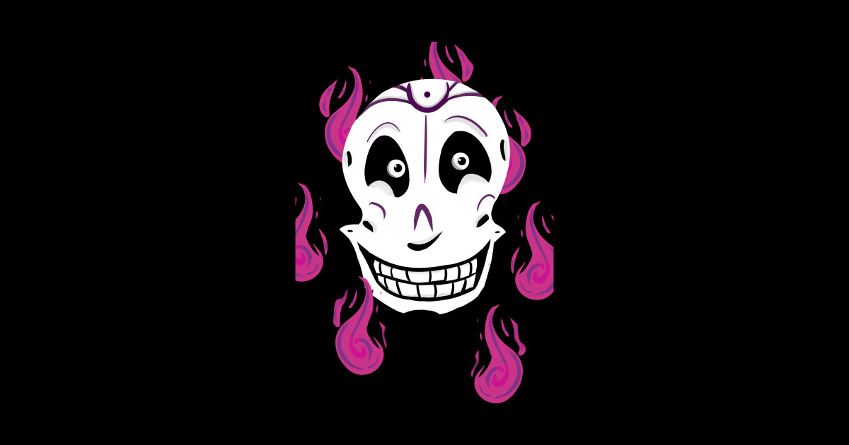 Laughing Skull - Skeleton - Sticker | TeePublic