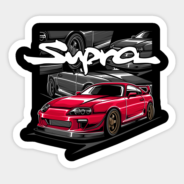Supra MK4 - Supra Mk4 - Sticker | TeePublic