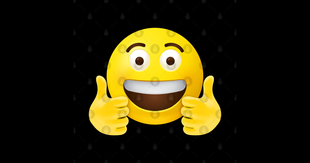 Thumbs up emoji - Thumbs Up Emoji - Sticker | TeePublic