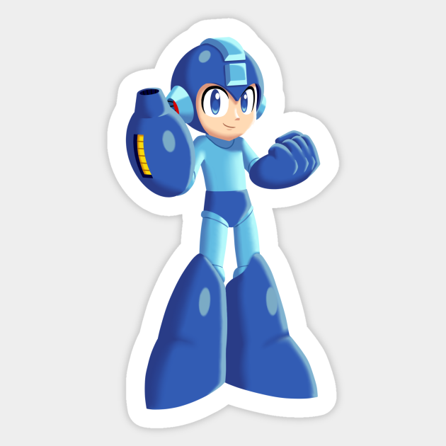 Mega Man - Mega Man - Sticker | TeePublic