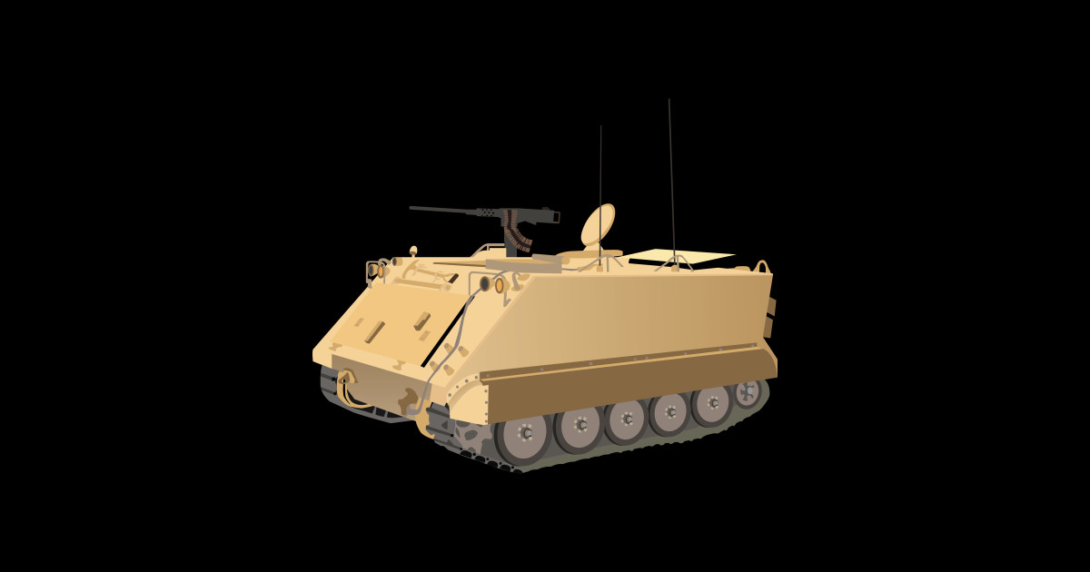 M113 Military APC - M113 - Sticker | TeePublic
