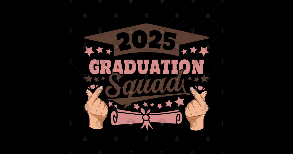 2025 Graduation Squad Kdrama Kpop Fan Family Matching - Graduation ...