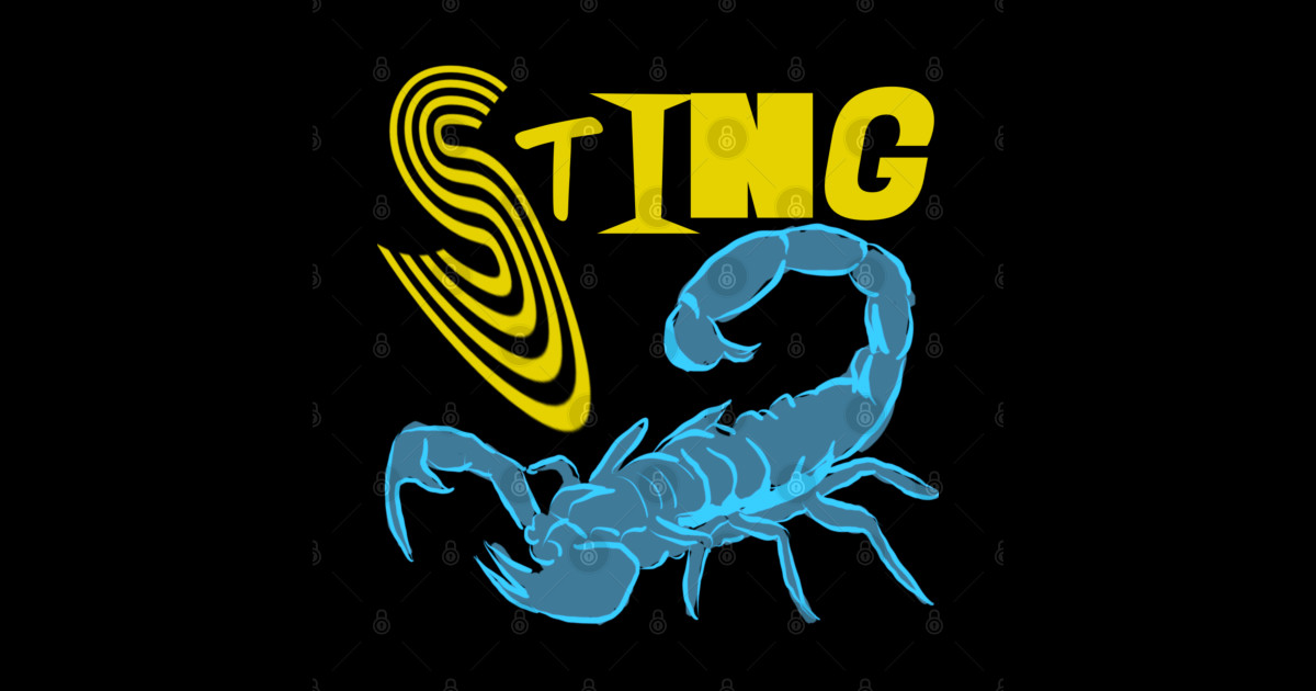 Sting - Sting - Sticker | TeePublic
