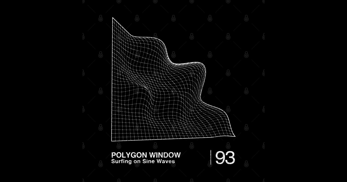 Polygon Window / Minimalist Graphic Artwork Design - Aphex Twin ...