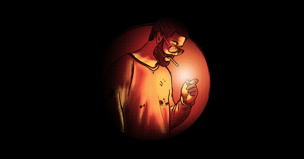 Mr. Lighter - Smoke - Sticker | TeePublic