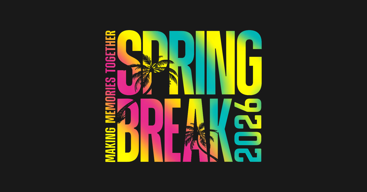 Vintage Spring Break 2026 Vacation Beach Family Friend Trip - Vintage ...