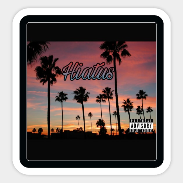 HIATUS Cover art - Hiatus - Sticker | TeePublic
