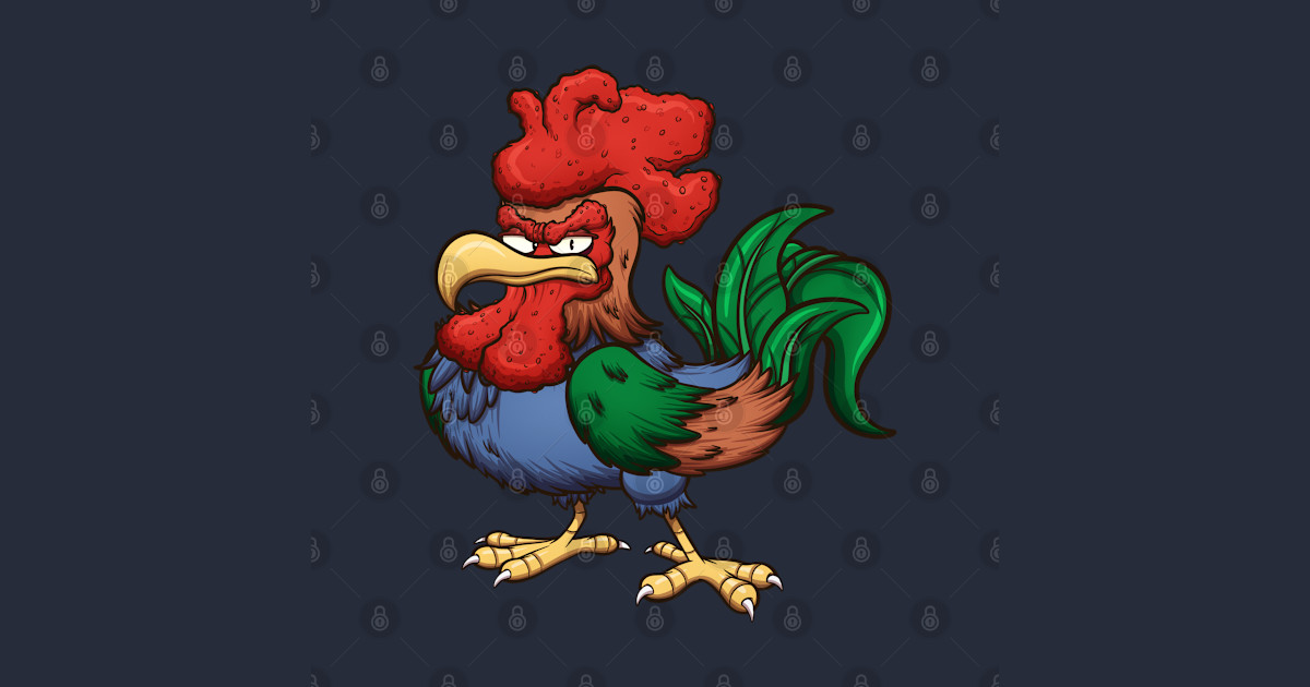 Grouchy Cartoon Rooster - Grouchy Cartoon Rooster - T-Shirt | TeePublic Grouchy Cartoon Rooster - Grouchy Cartoon Rooster - T-Shirt | TeePublic