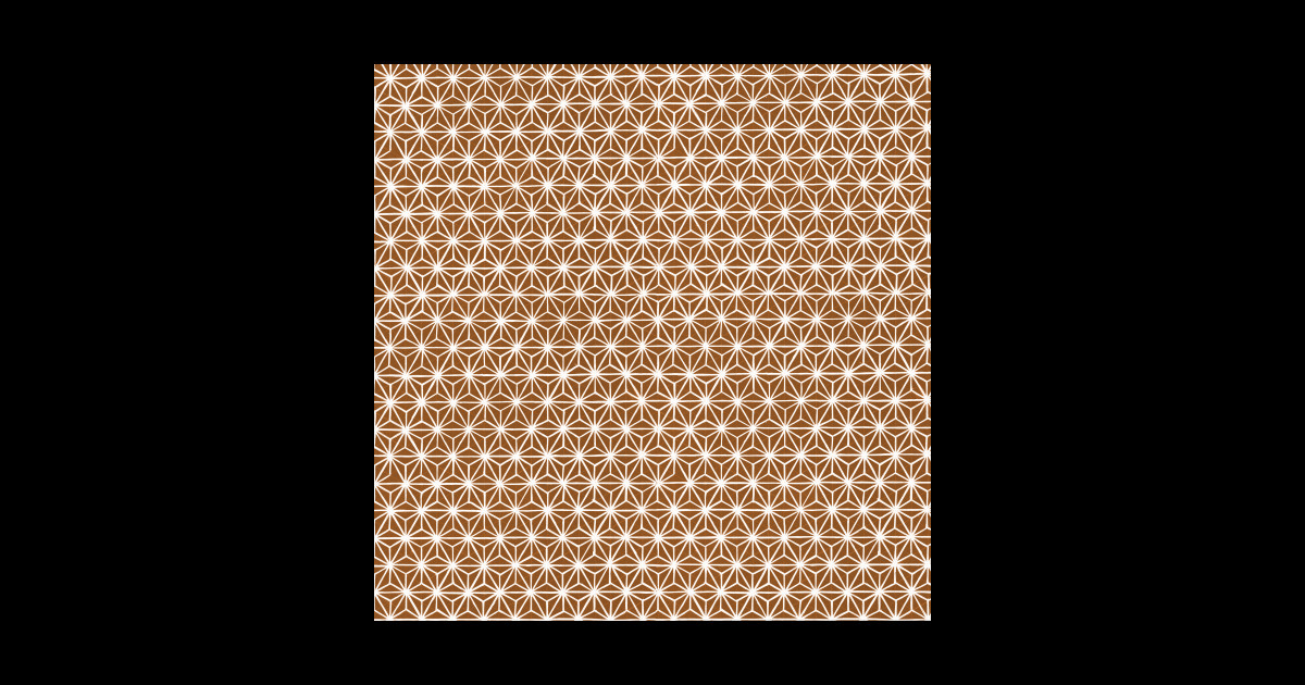 Traditional Japanese Asanoha Star Geometric Pattern - Japanese ...