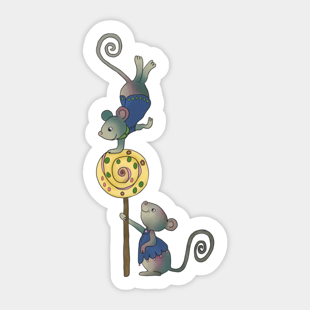 Mäusefest - Maus - Sticker | TeePublic