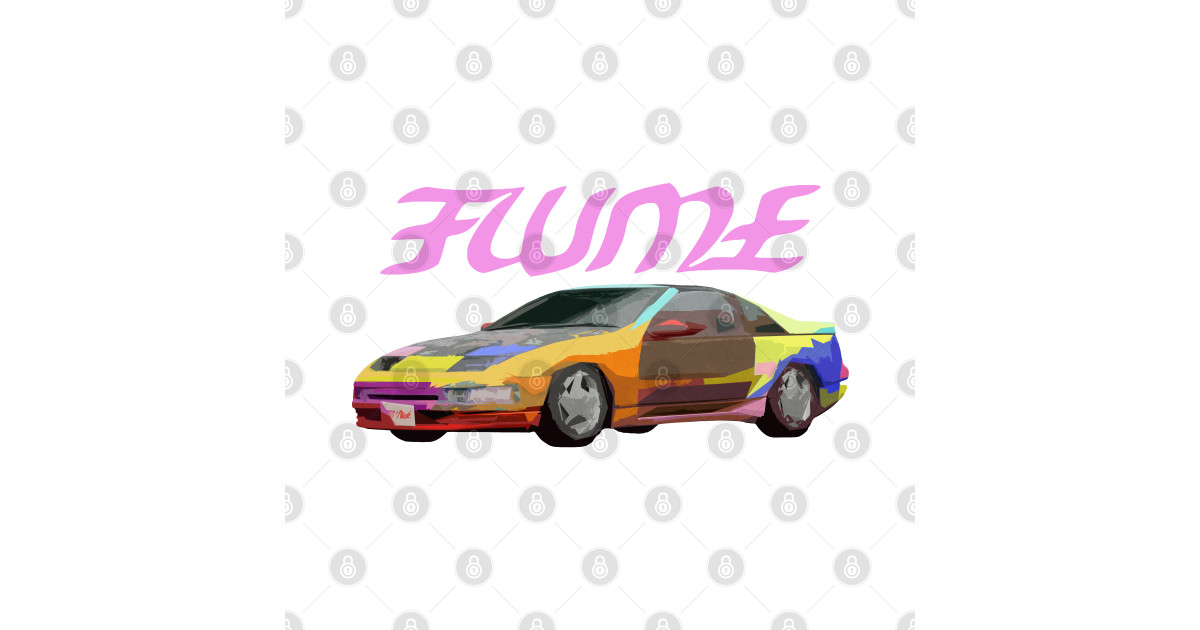 Hi This Is Flume Car Logo - Flume - T-Shirt | TeePublic