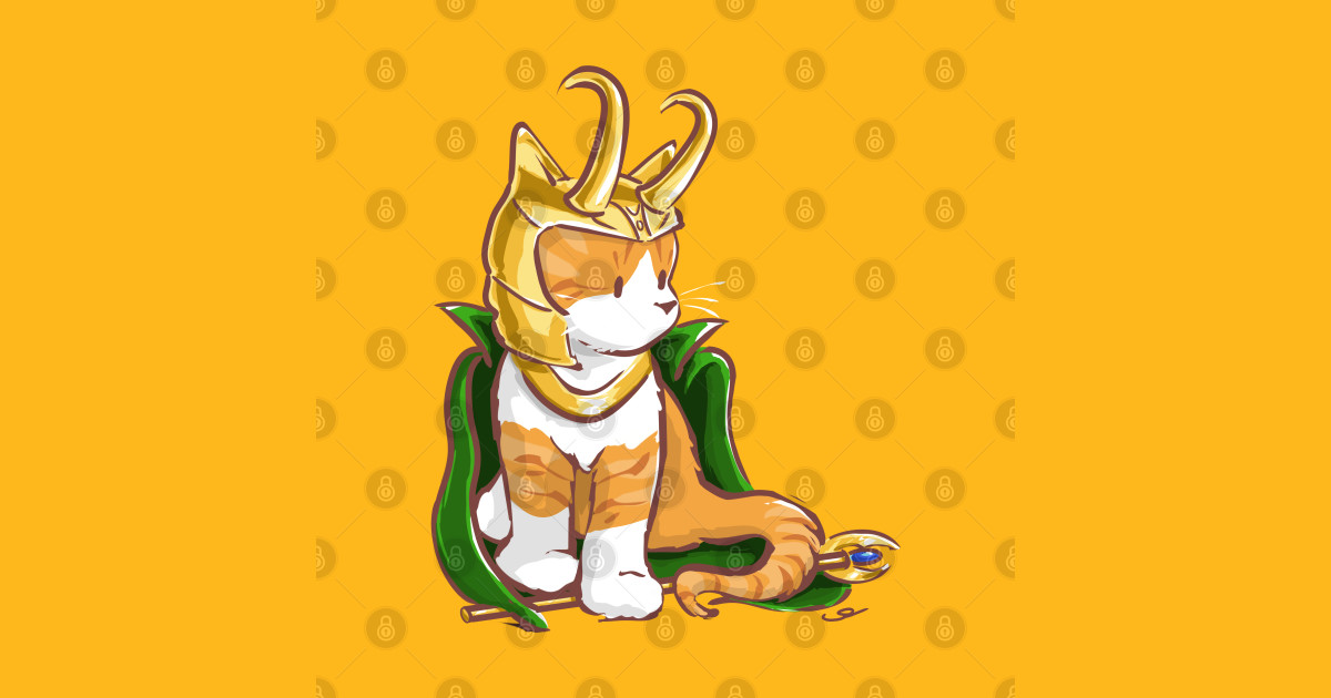Lokitty Loki Cat Loki T Shirt Teepublic