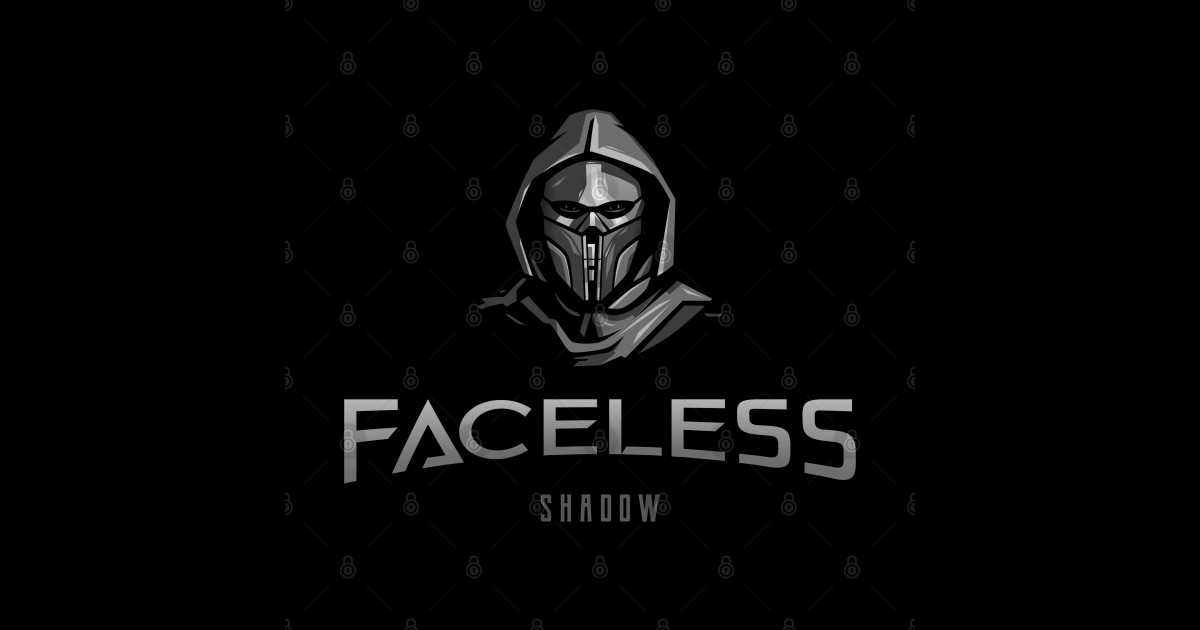 eSport Gaming Team Faceless Shadow - Face - Sticker | TeePublic