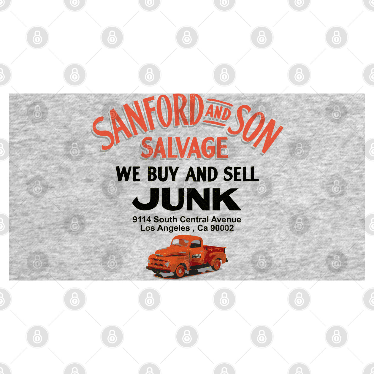 Sanford & Son Salvage Sign - Sanford And Son - T-Shirt | TeePublic