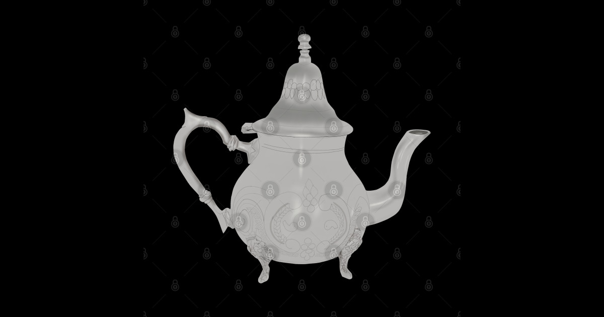 Moroccan Teapot - Atay Teapot - Berrad Atay - Berrad Teapot - Atay ...