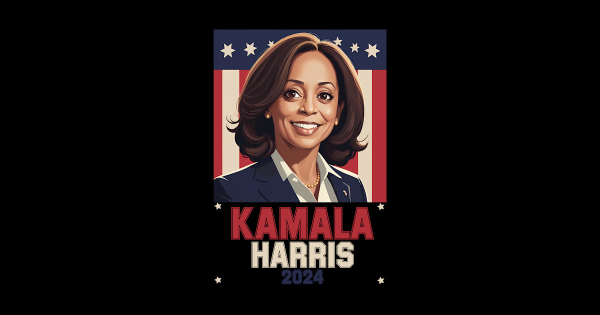 Kamala Harris 2024 Campaign Portrait - Kamala Harris - Posters and Art ...