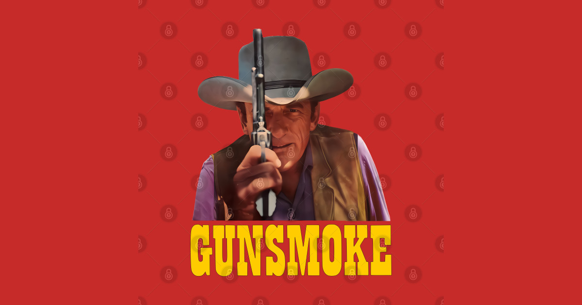 Matt Dillon - Gun - Gunsmoke - Tv Western - Classic Tv Shows - T-Shirt ...