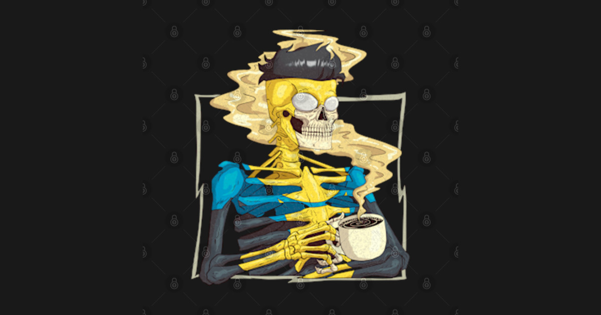 Invincible Skeleton Inspired - Invincible - T-Shirt | TeePublic