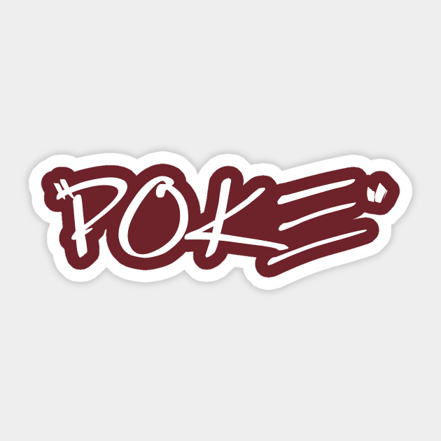 Poke me! Funny meme - Poking Fun - Sticker | TeePublic