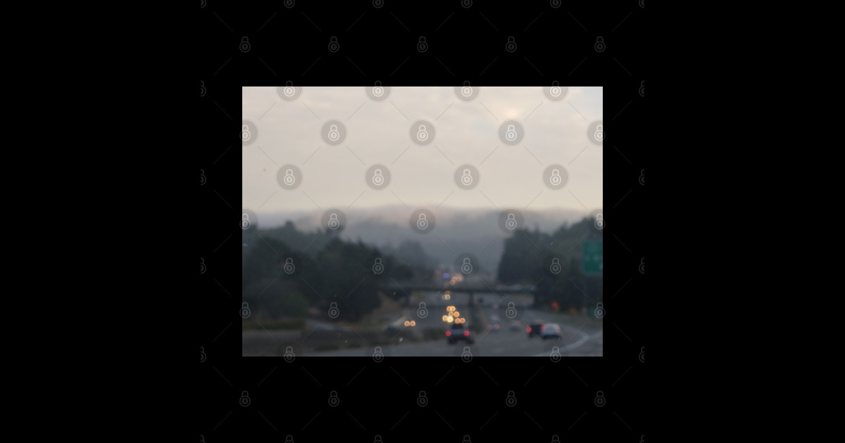 Rolling fog, blurred and soft - Fog - Sticker | TeePublic
