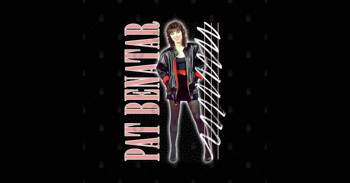 Pat Benatar / Retro 80s Style Fan Design - Pat Benatar - Posters and ...