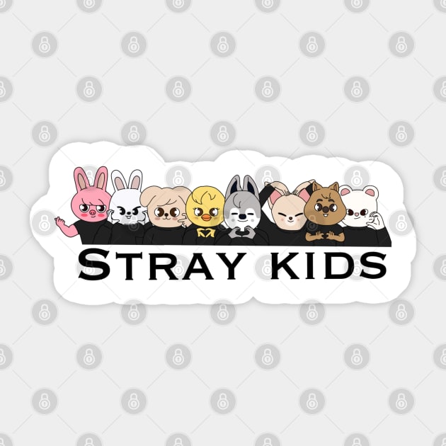 SKZOO X SKZ - Stray Kids - Sticker | TeePublic