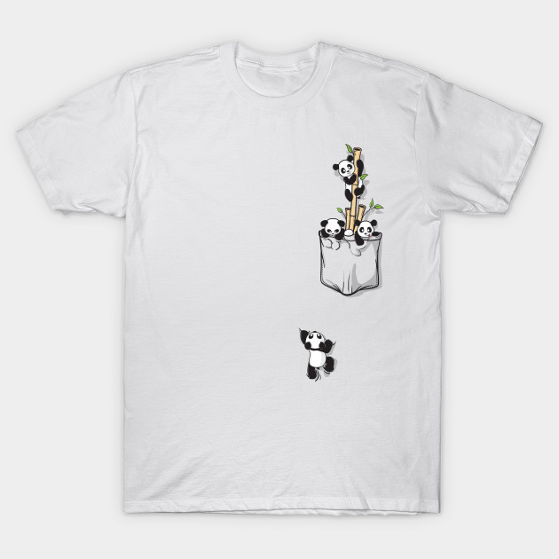 POCKET PANDAS - Pocket Panda - T-Shirt | TeePublic