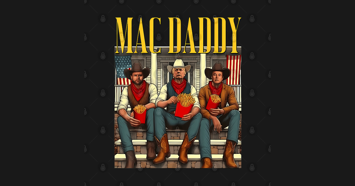 Mc Daddy Trump 2024 Trump Vance Elon - Trump 2024 - T-Shirt | TeePublic