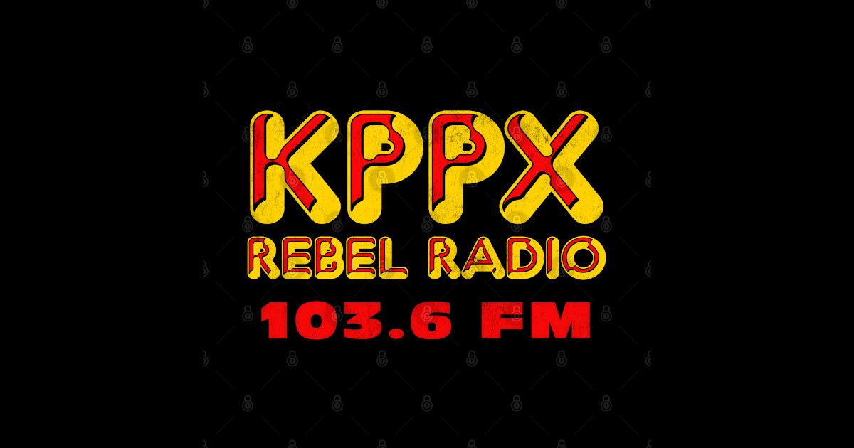 AIRHEADS - 103.6 FM KPPX Rebel Radio - 90s Style Fan Design - Airheads ...