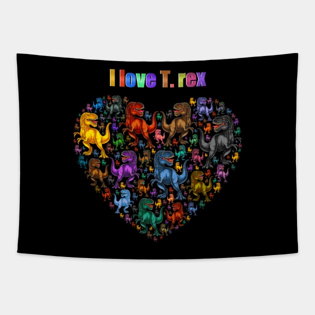 T.Rex dino dinosaur cute heart Tyrannosaurus rex - T Rex T Rex Lover ...