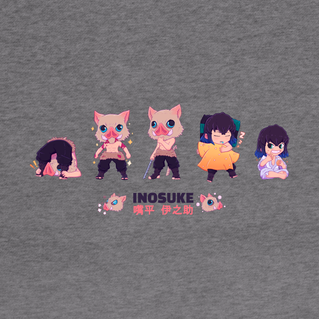 Inosuke - Demon Slayer - Hoodie | TeePublic